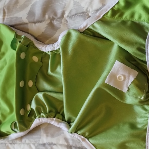 BubuBibi | Accessories | Cloth Diaper Cover 36 Mos Lime Green | Poshmark